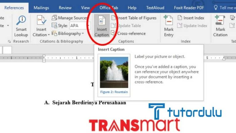 5 Cara Menyisipkan Keterangan Caption Ke Gambar Microsoft Word 5 Cara Menyisipkan Keterangan Caption Ke Gambar Microsoft Word